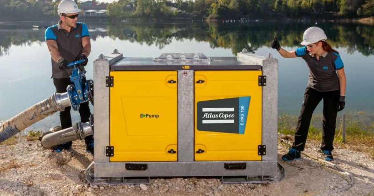 Atlas Copco launch the E-Pump | Agg-Net