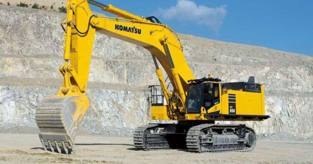 Komatsu introduce new PC950-11 excavator | Agg-Net