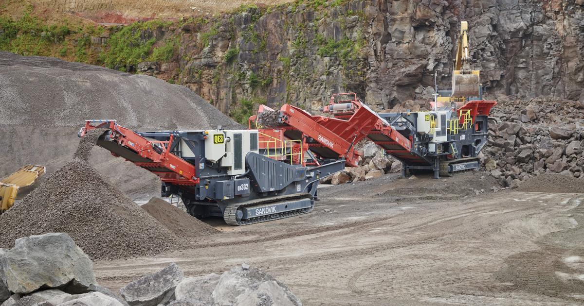 C&R Developments choose Sandvik Mobile Crushers | Agg-Net