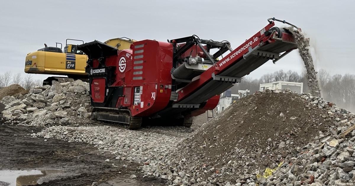 Screencore introduce the new XJ Dual-Power | Agg-Net