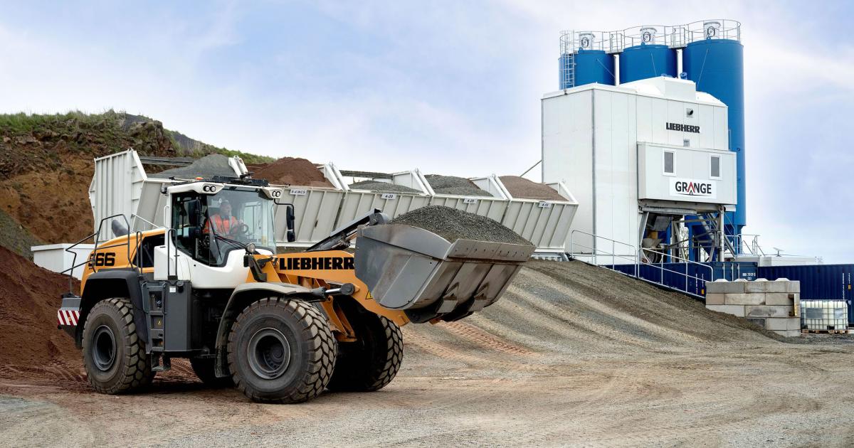 Liebherr batching plant keeps up with demand | Agg-Net