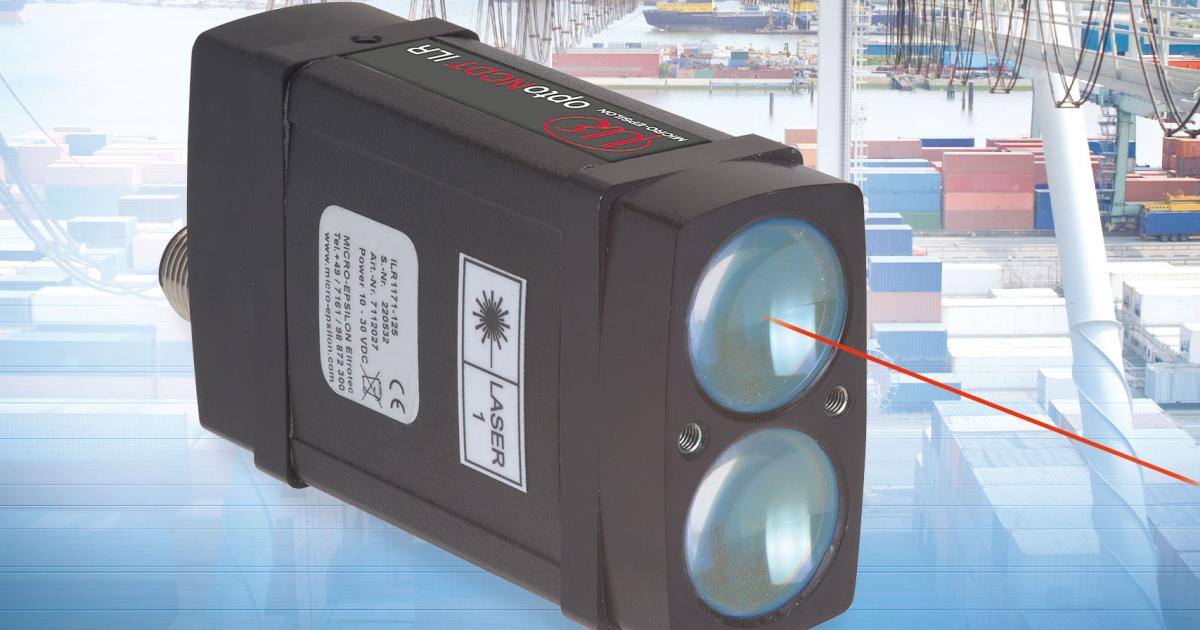 Micro-Epsilon introduce new laser distance sensor | Agg-Net