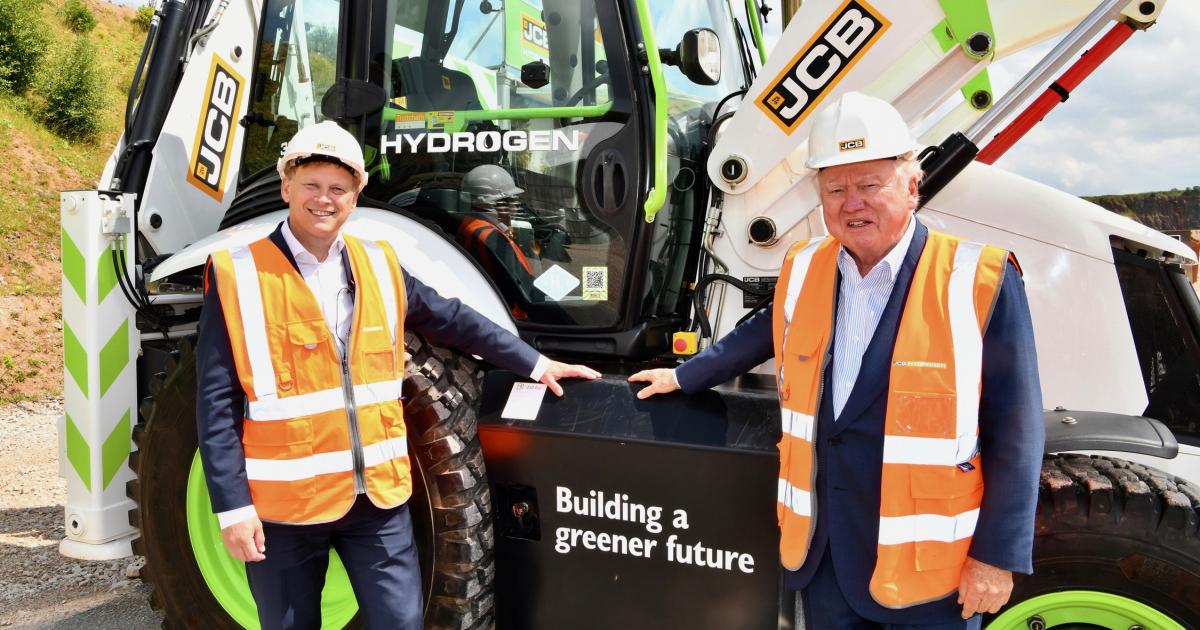 Energy Secretary impressed with JCB hydrogen engine development | Agg-Net