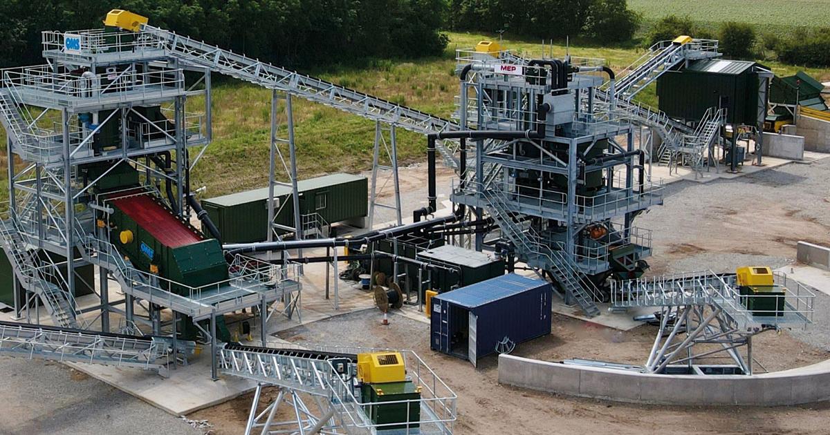 MEP hydrosizer for Pyford Brook Quarry | Agg-Net