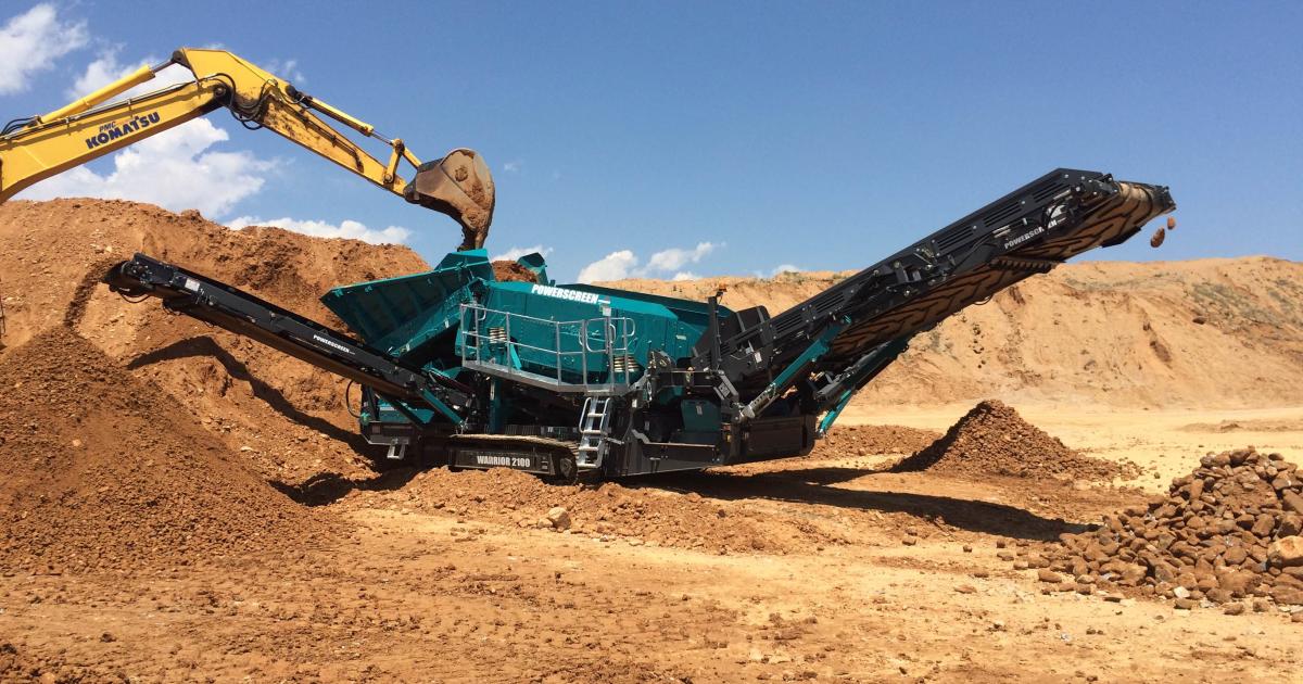 Powerscreen at steinexpo 2023 | Agg-Net