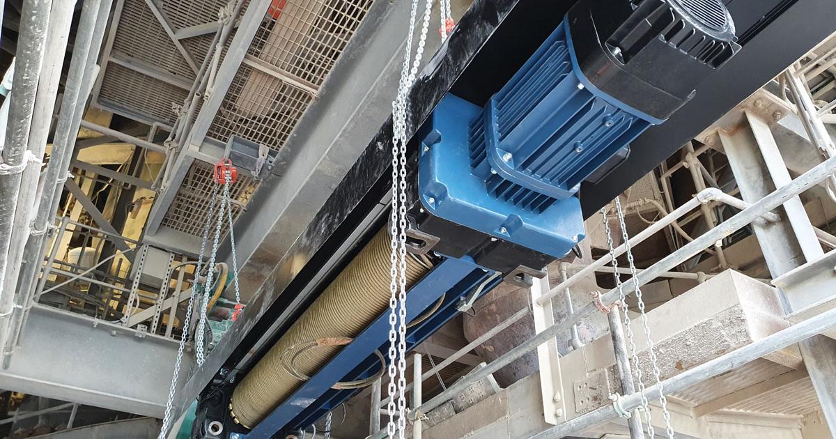 Large-capacity hoist installations | Agg-Net