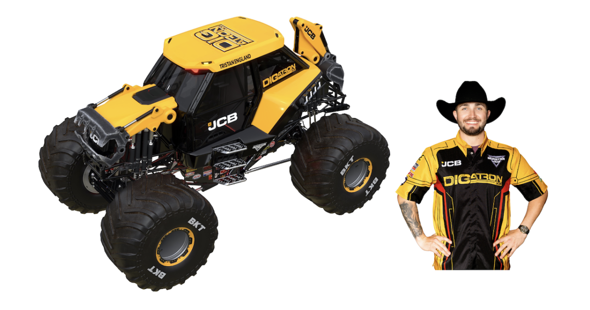 JCB DIGatron debut as Monster Jam partnership announced | Agg-Net