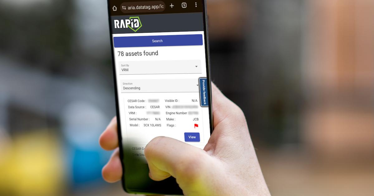 RAPID check and Ultra Tag RFID set to transform asset security | Agg-Net