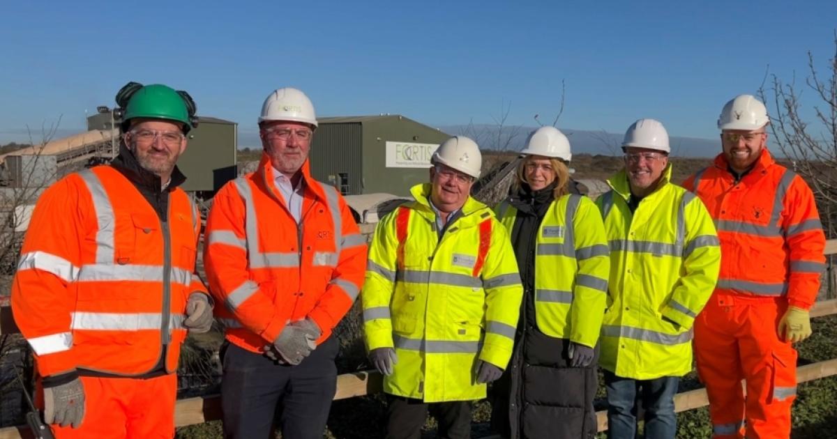 Hampshire County Council visits Fortis IBA facility | Agg-Net
