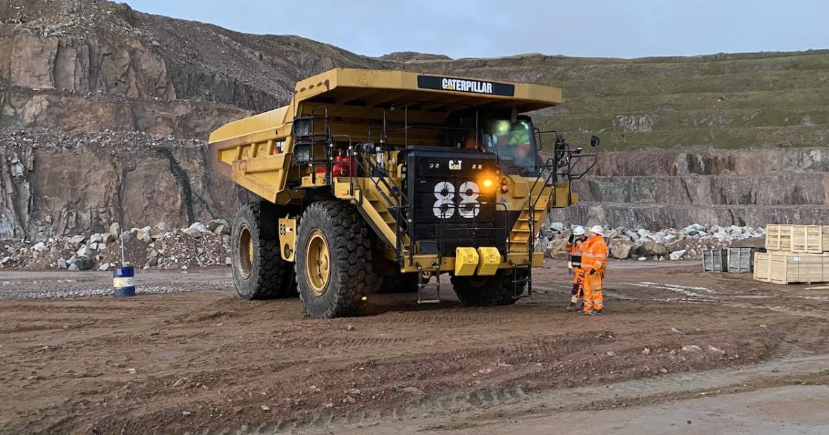 Finning deliver used equipment solution to Glensanda | Agg-Net
