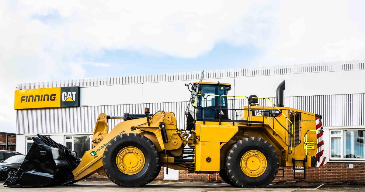 First electric-drive Cat machine rebuild for Heidelberg Materials UK ...