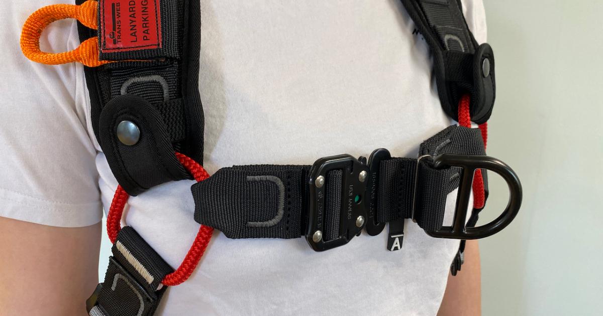 Trans-Web launch new harnesses for working safely at height | Agg-Net
