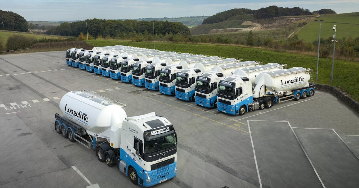 New Volvo delivery fleet for Longcliffe | Agg-Net