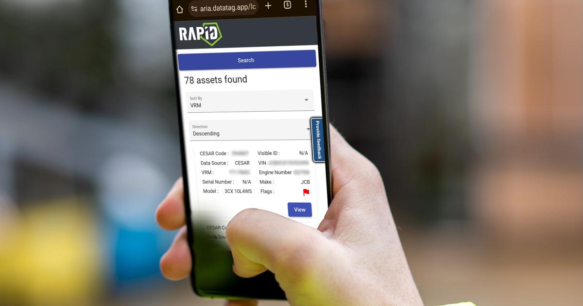 UK Police embrace new CESAR Scheme RAPID search app | Agg-Net