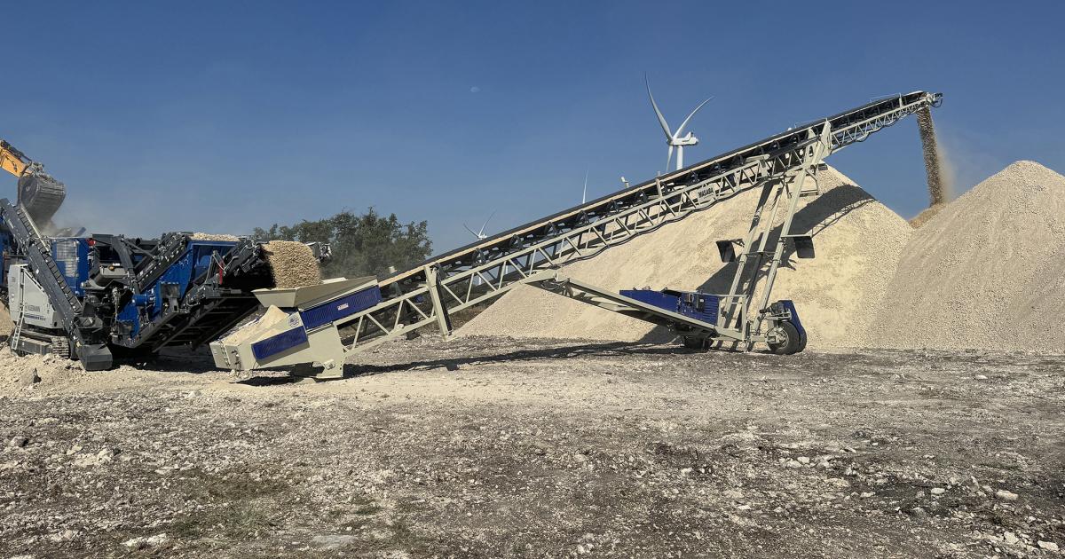 Masaba introduce new self-contained conveyor line | Agg-Net