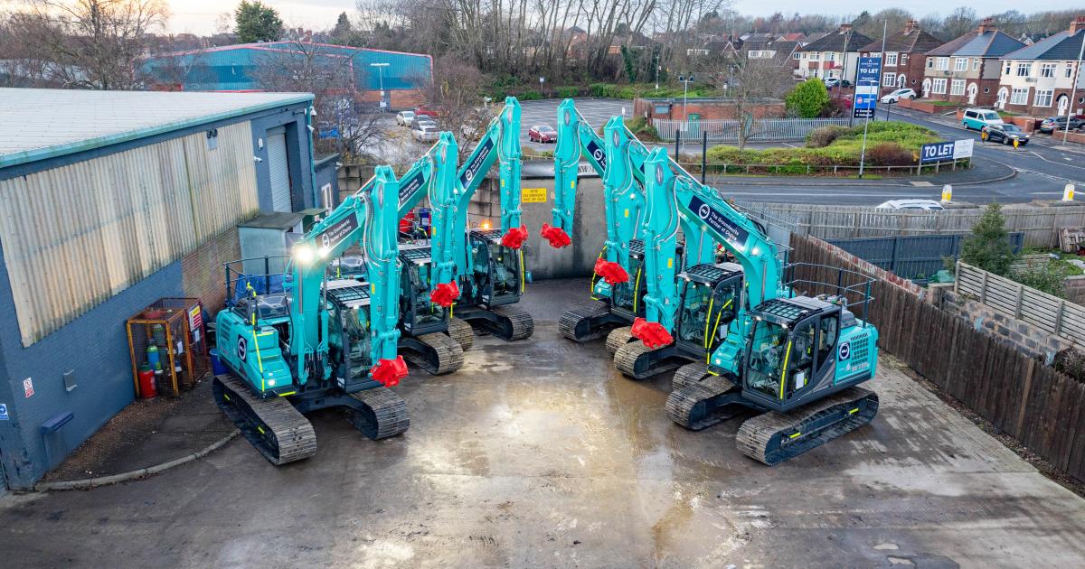 M&J Evans secure Kobelco excavator deal from Molson | Agg-Net