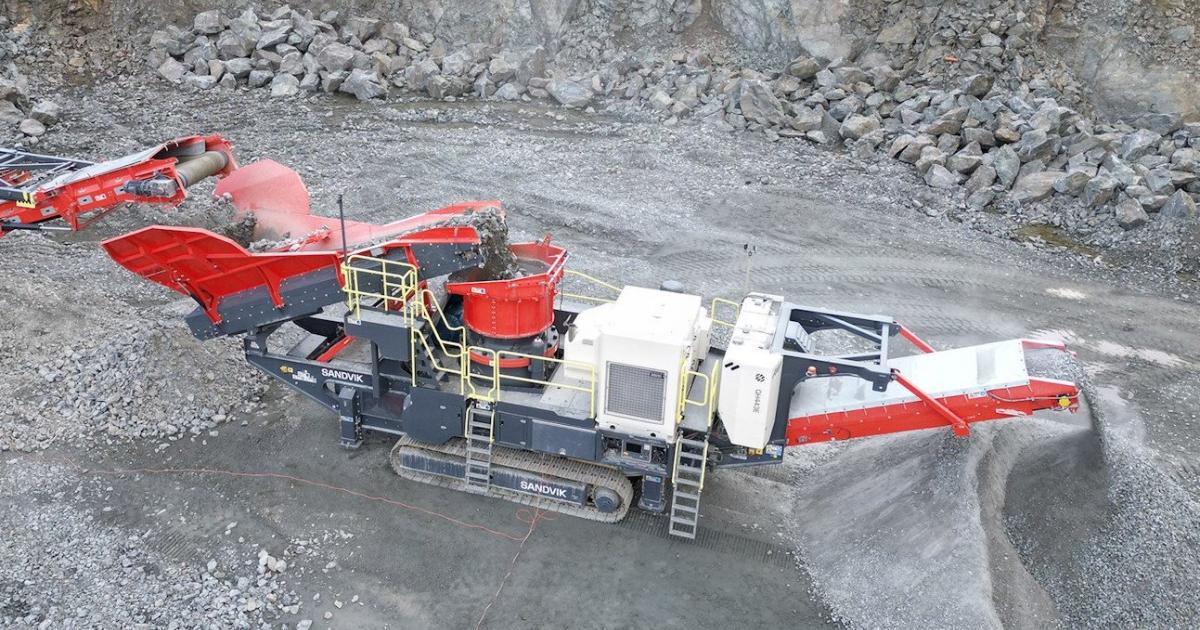 Sandvik launch QH443E tracked cone crusher | Agg-Net