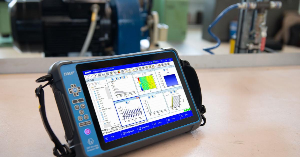 New SKF Microlog Analyzer dBX for hazardous areas | Agg-Net