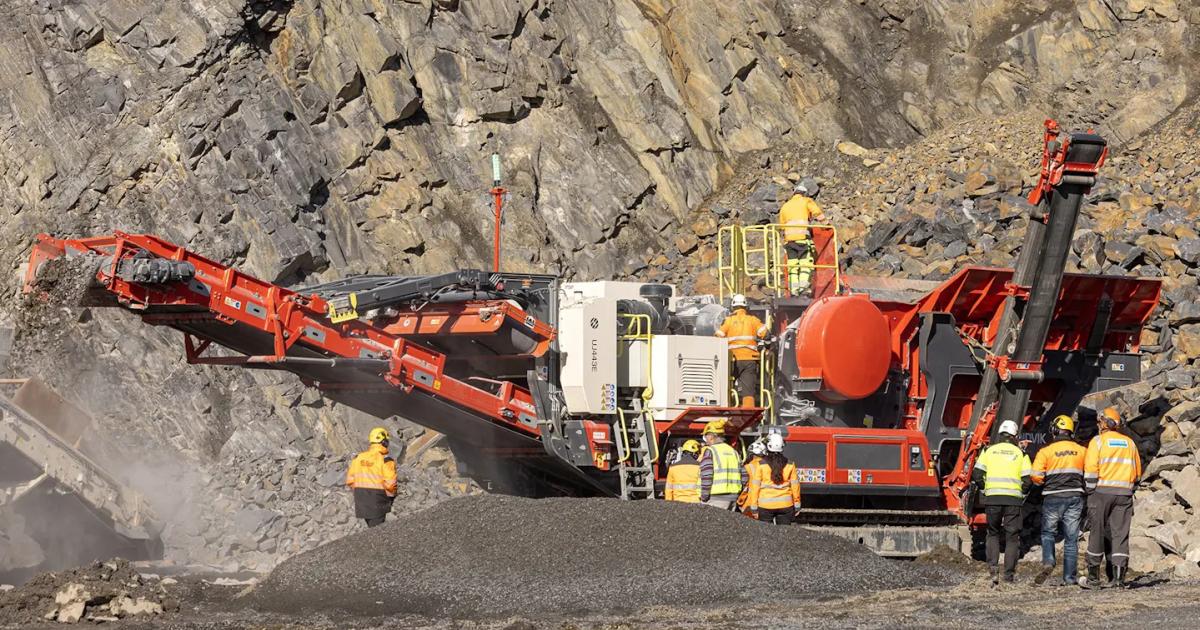Sandvik showcase fully electric mobile jaw crusher | Agg-Net